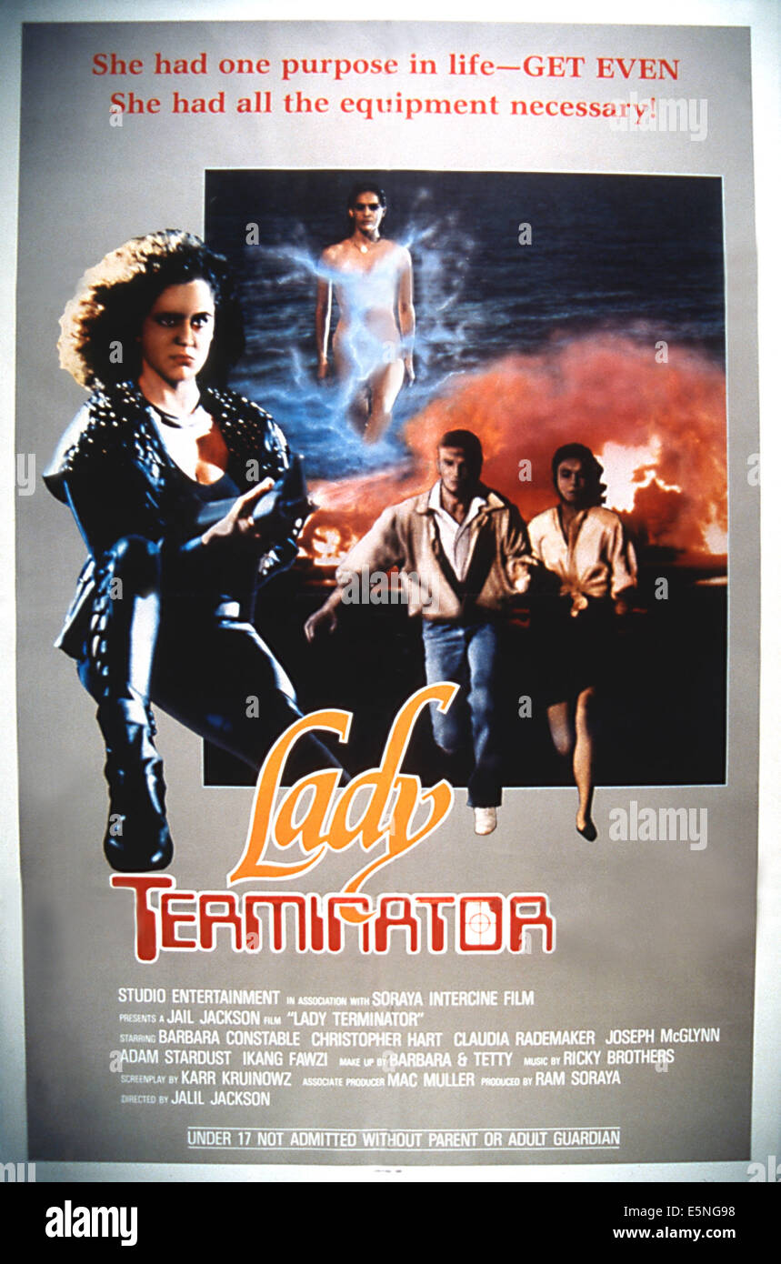 LADY TERMINATOR, (aka PEMBALASAN RATU PANTAI SELATAN aka böse Jäger aka ...