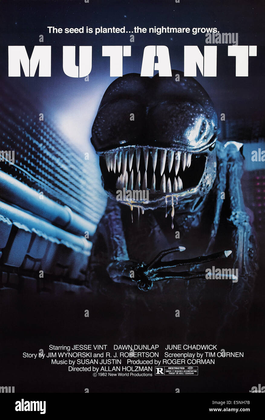 MUTANT, (aka verboten WORLD), US-Plakatkunst, 1982, © New World ...