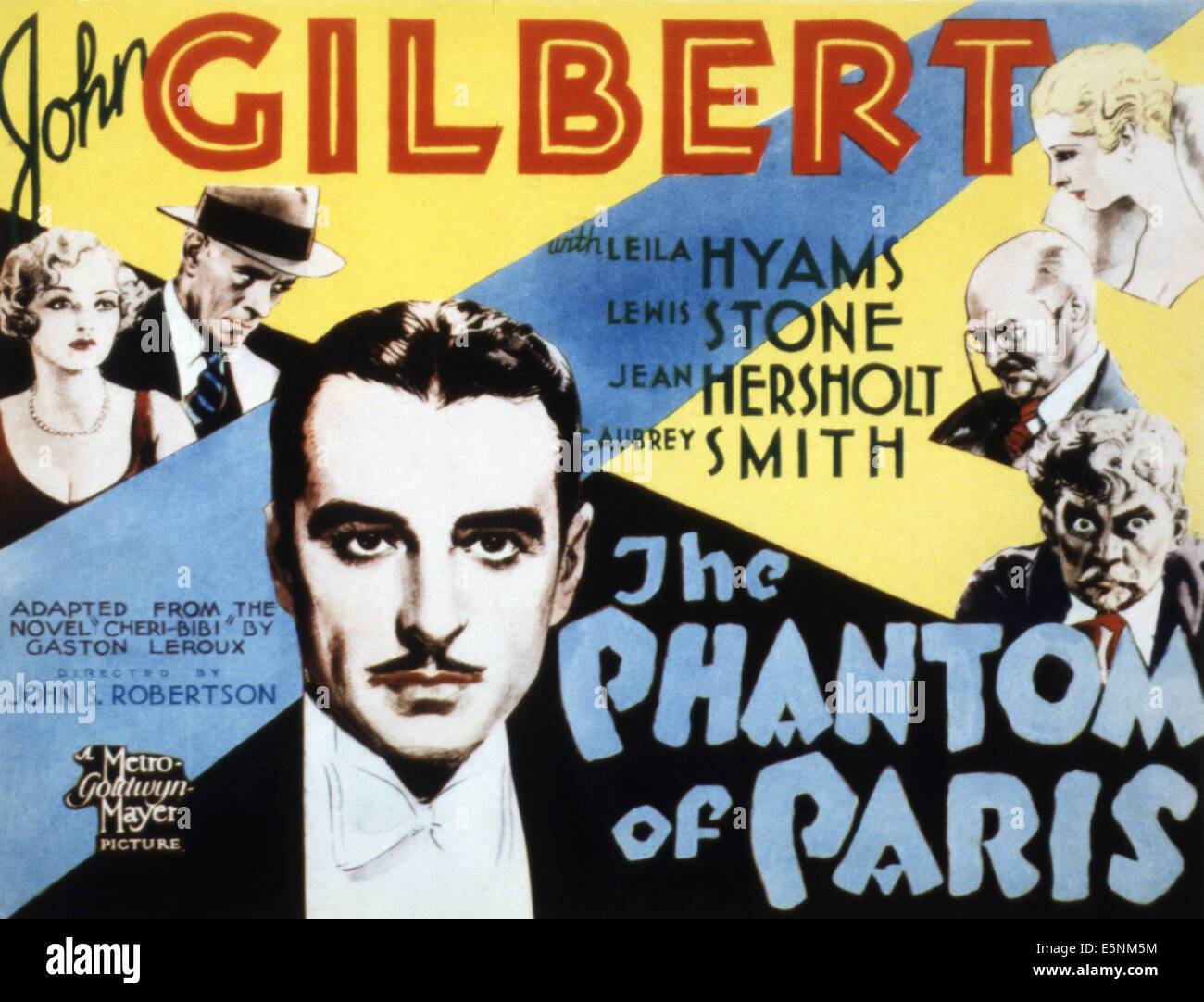 Das PHANTOM von PARIS, John Gilbert, 1931 Stockfotografie - Alamy