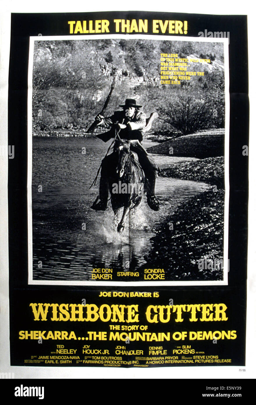 WISHBONE-CUTTER (aka CURSE OF DEMON MOUNTAIN; DER SCHATTEN DES CHIKARA ...