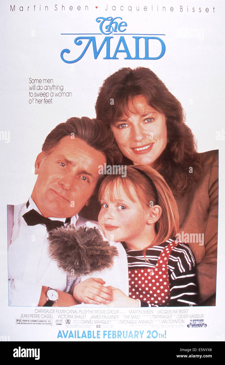 DIE Magd, Plakat, von links: Martin Sheen, Victoria Shalet, Jacqueline ...