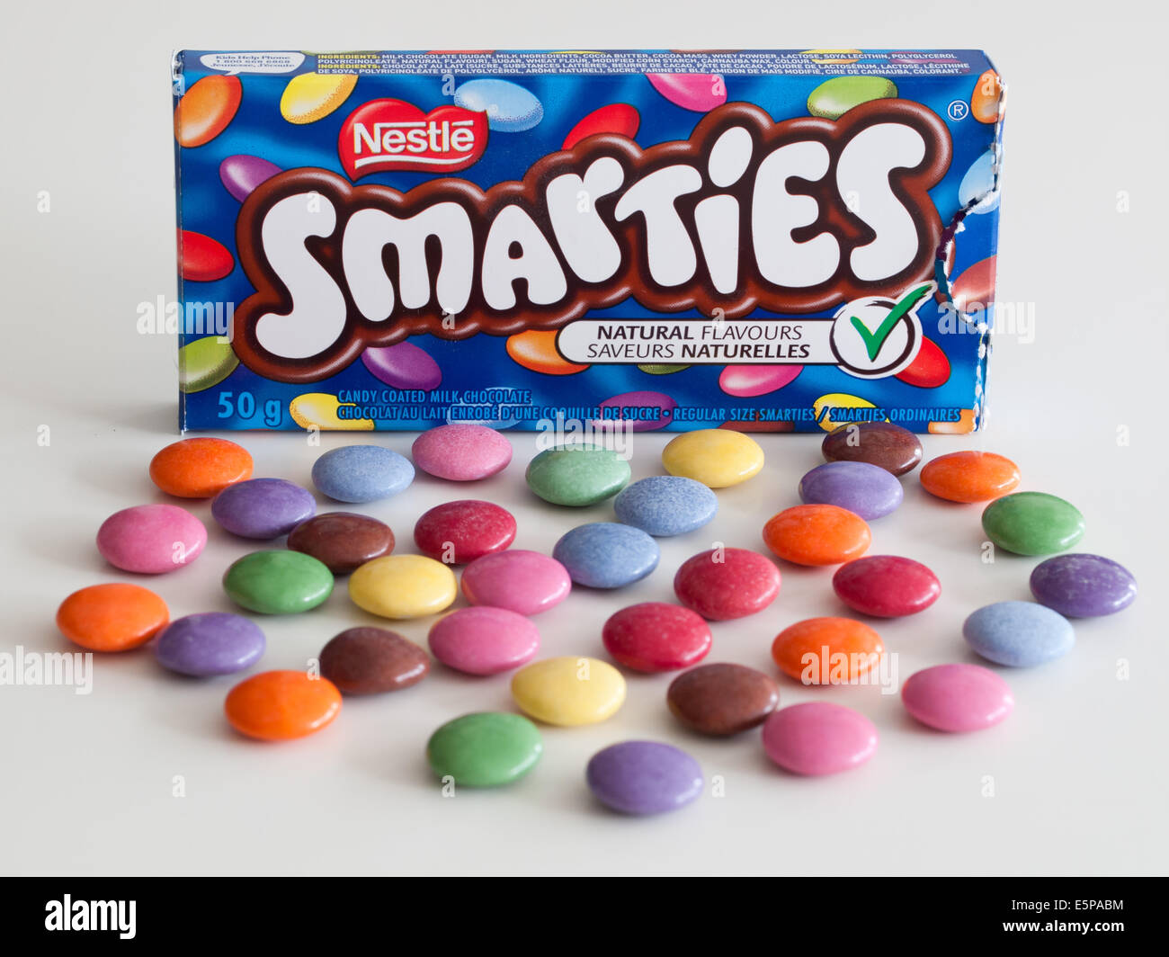Smarties Farben Stockfotos und -bilder Kaufen - Alamy