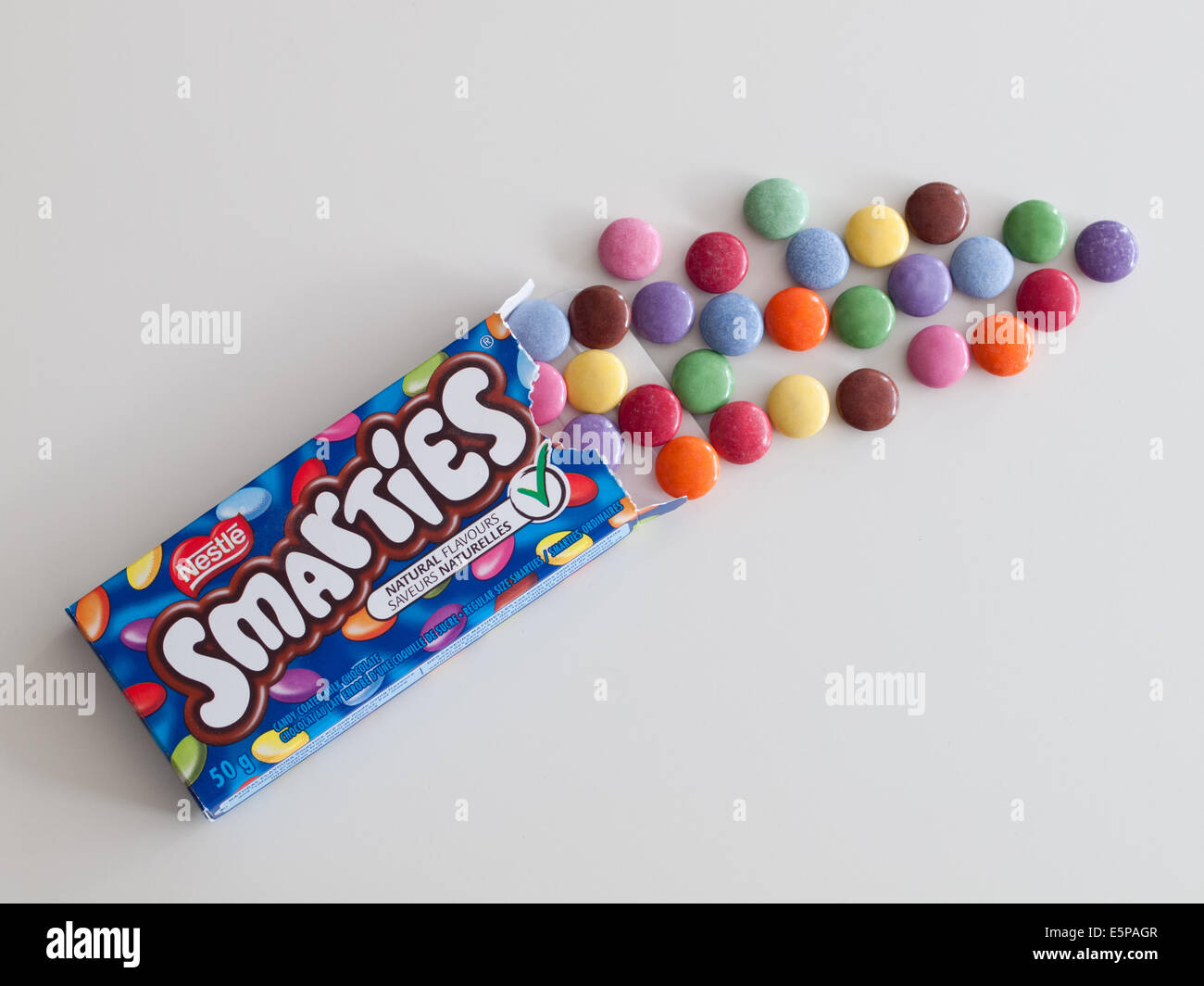 Smarties Farben Stockfotos und -bilder Kaufen - Alamy