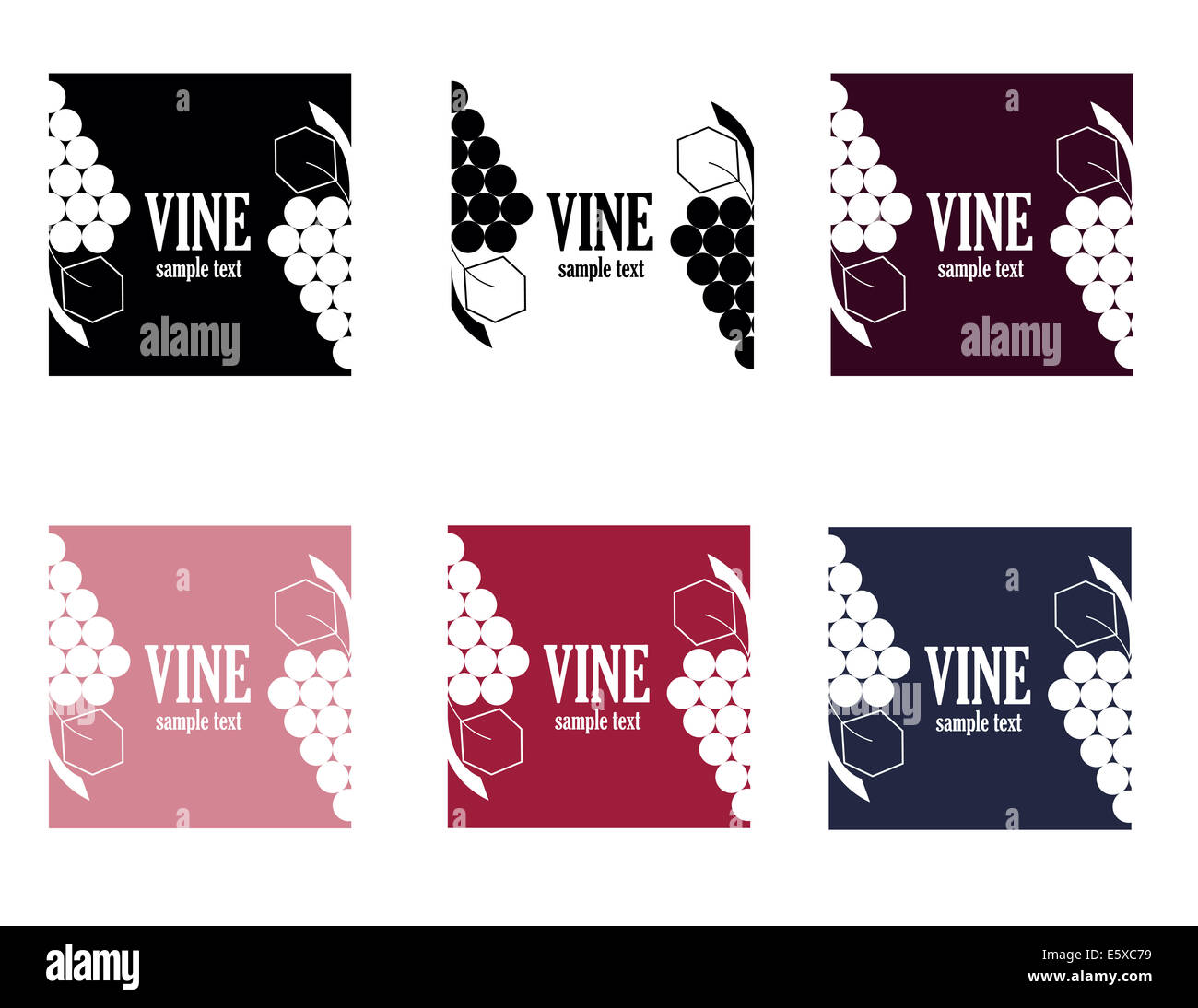 Rebstock logo Ausgeschnittene Stockfotos und -bilder - Alamy