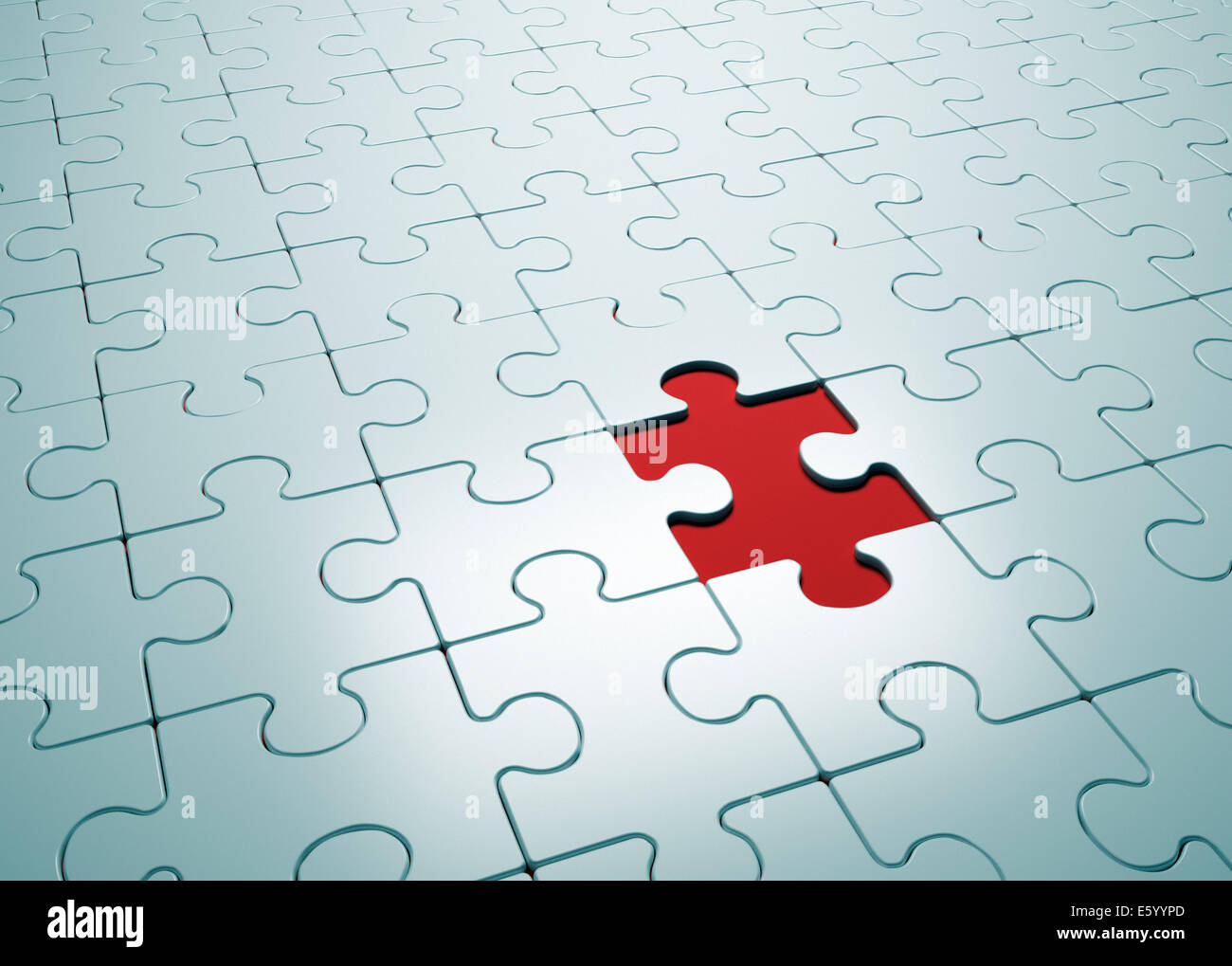 Missing Black Puzzle Piece Stockfotos & Missing Black Puzzle Piece ...