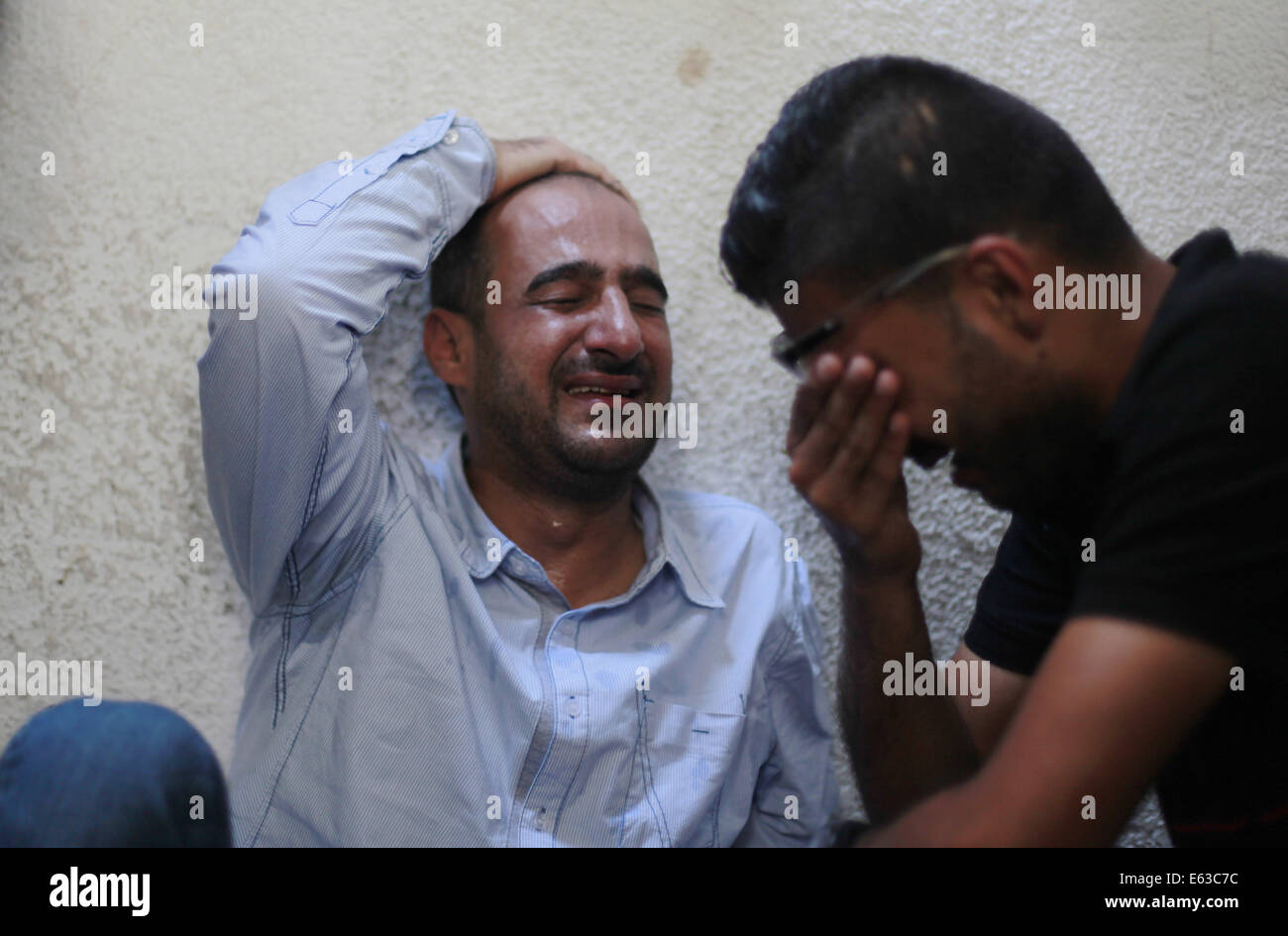 Beit Lahiya, Gazastreifen, Palästinensische Gebiete. 13. August 2014 ...