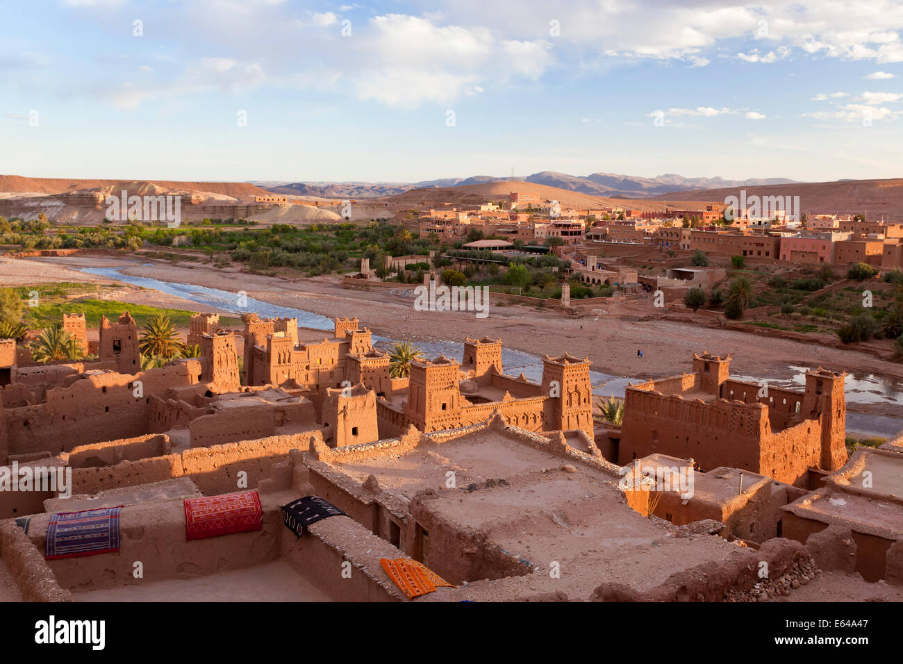 Marokko, hoher Atlas-Gebirge, Ait Ben Haddou Ksar von der UNESCO als ...