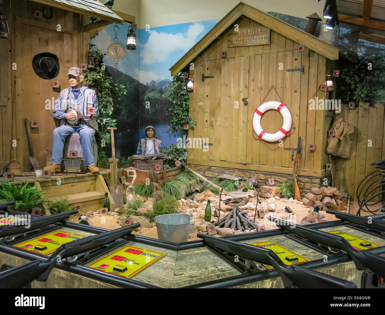 Simulierte Laser Shooting Range, Scheels Sporting Goods Store, Great ...