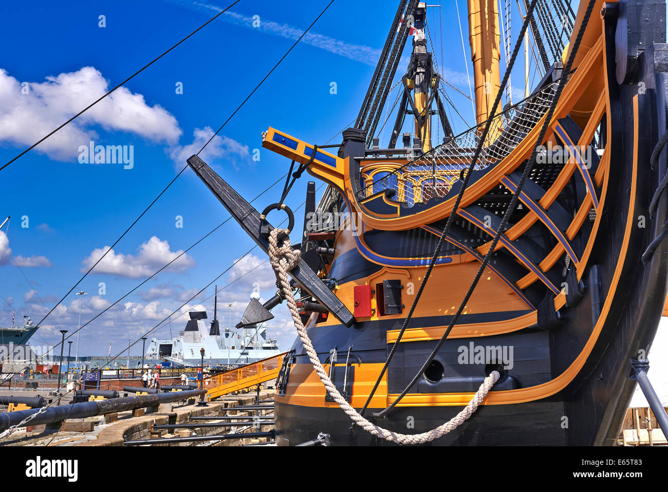 Hms Victory 1765 Stockfotos und -bilder Kaufen - Alamy
