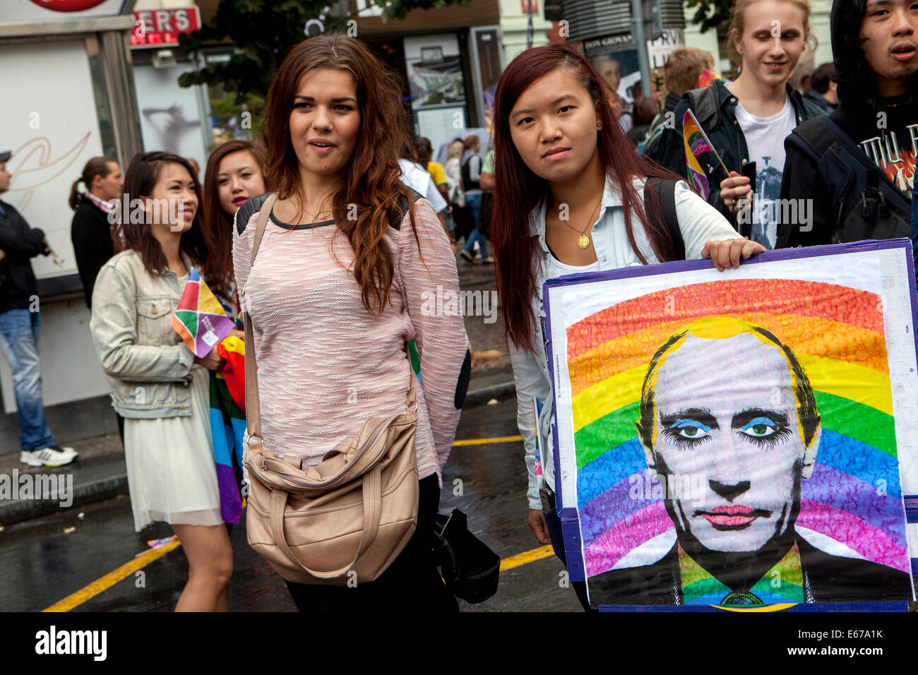 Putin Schwul Stockfotos und -bilder Kaufen - Alamy