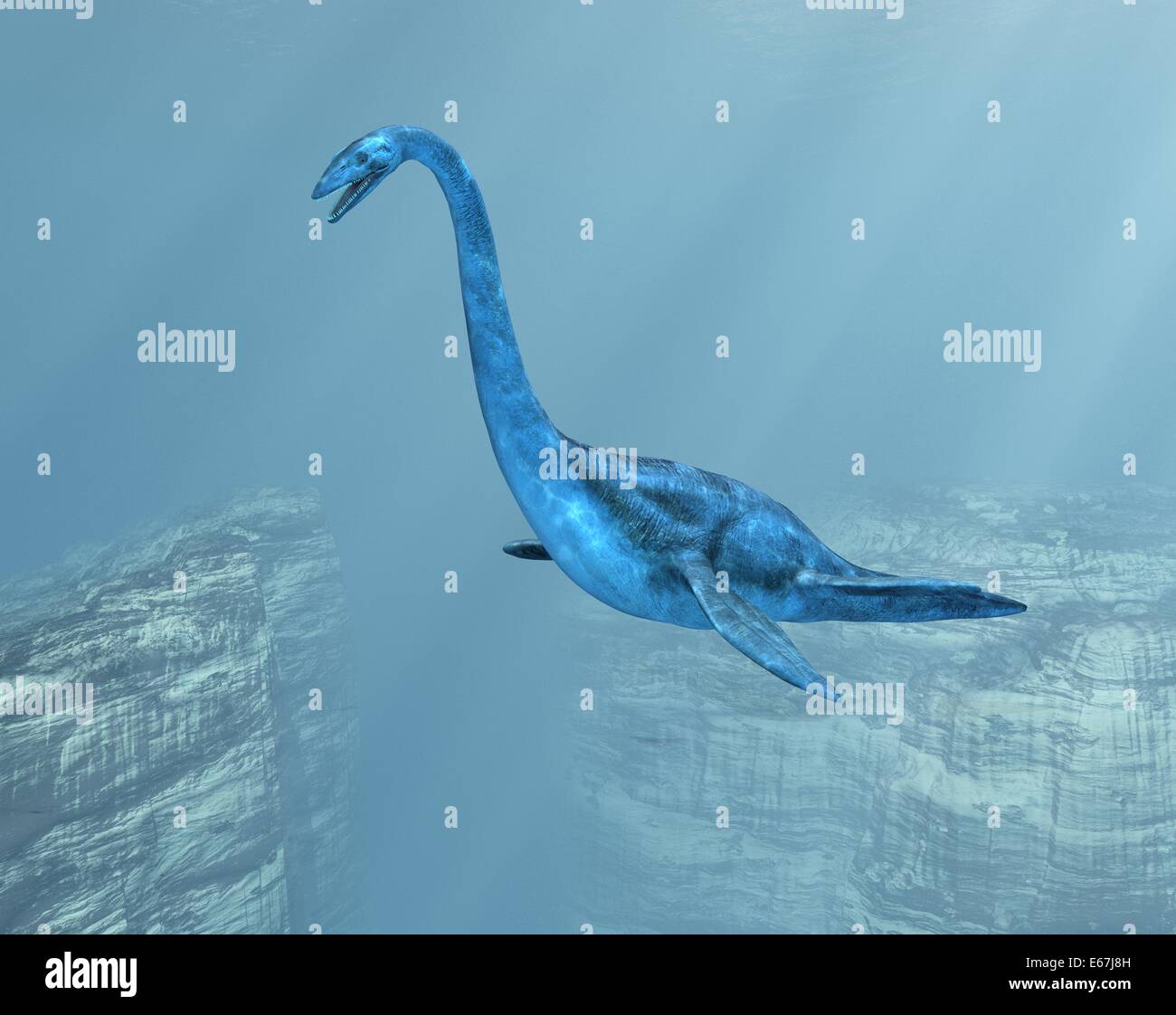 Dinosaurier Elasmosaurus / Dinosaurier Elasmosaurus Stockfotografie - Alamy