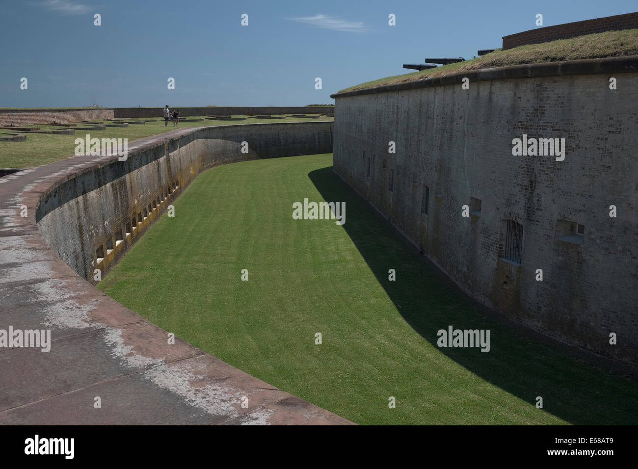 Fort Macon State Park. Atlantic Beach, North Carolina Stockfotografie ...