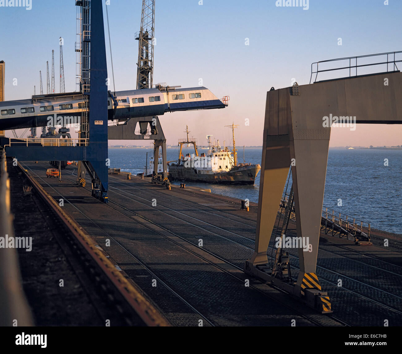 D-Bremerhaven, Weser, Nordsee, Freie Hansestadt Bremen, internationale ...
