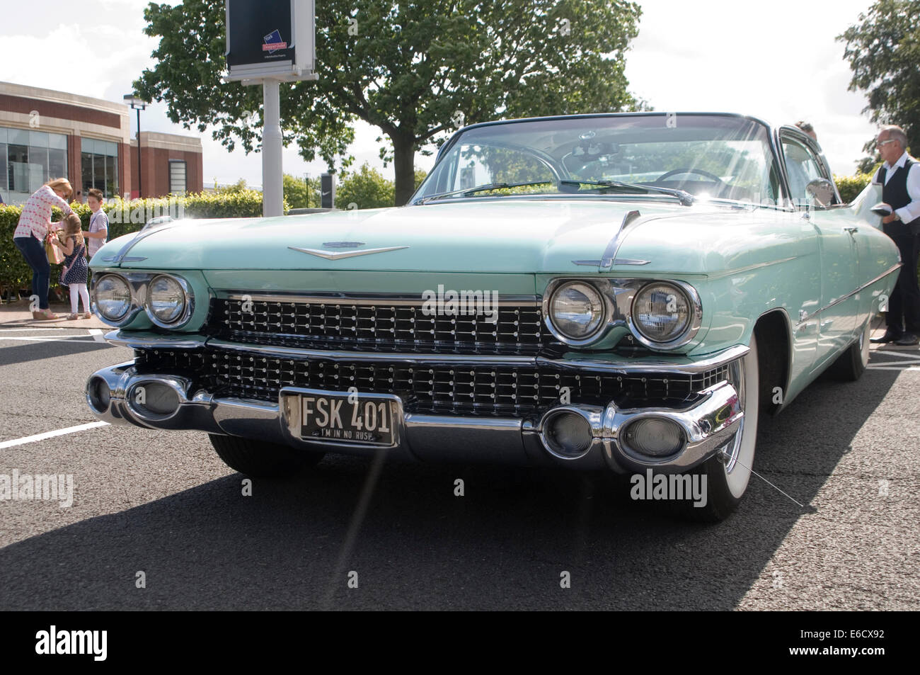 1959 Cadillac Caddy 59 50er Jahre fünfziger Jahre neunzehn genieteten ...