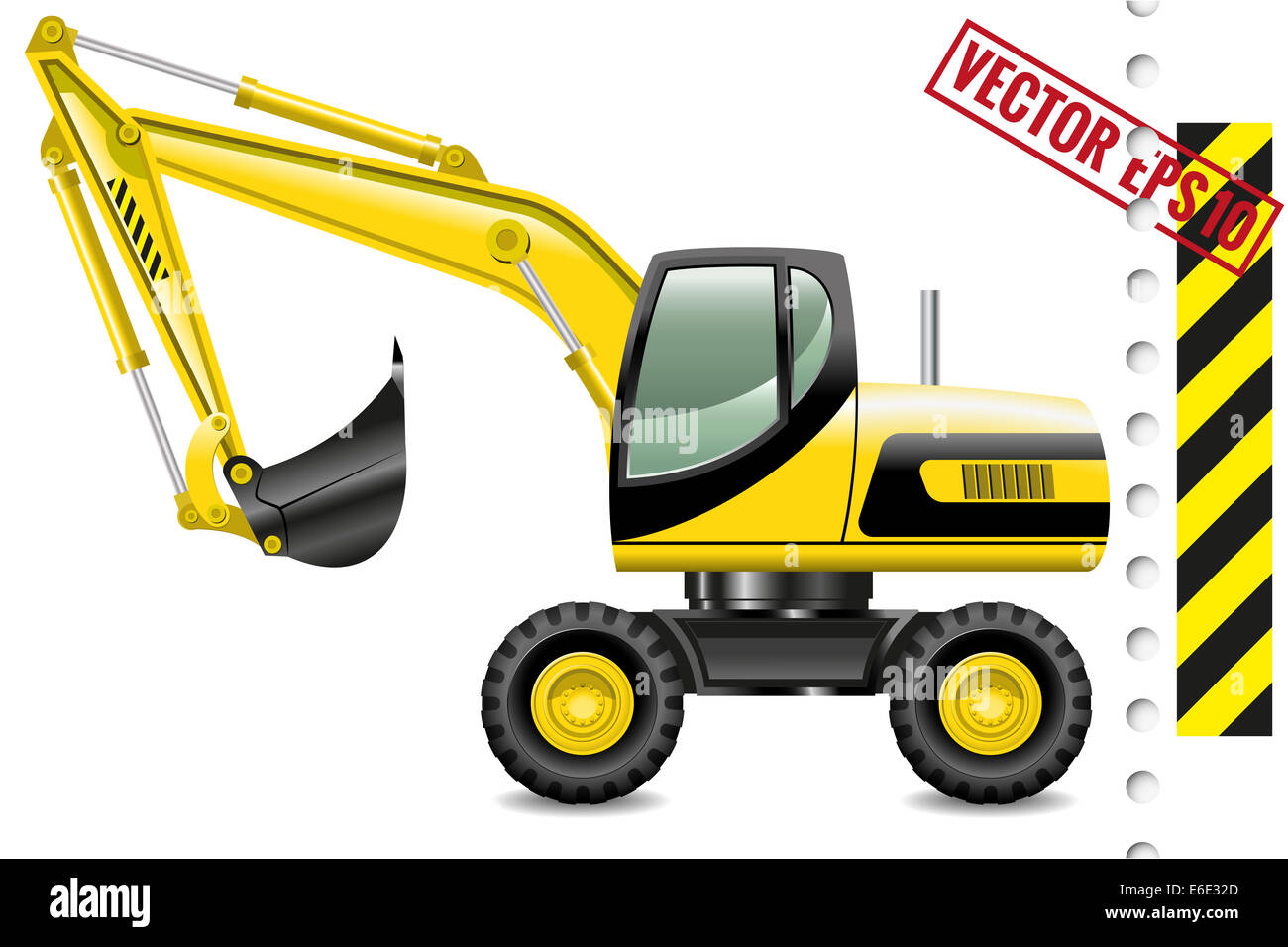 Bagger gabelstapler -Fotos und -Bildmaterial in hoher Auflösung – Alamy