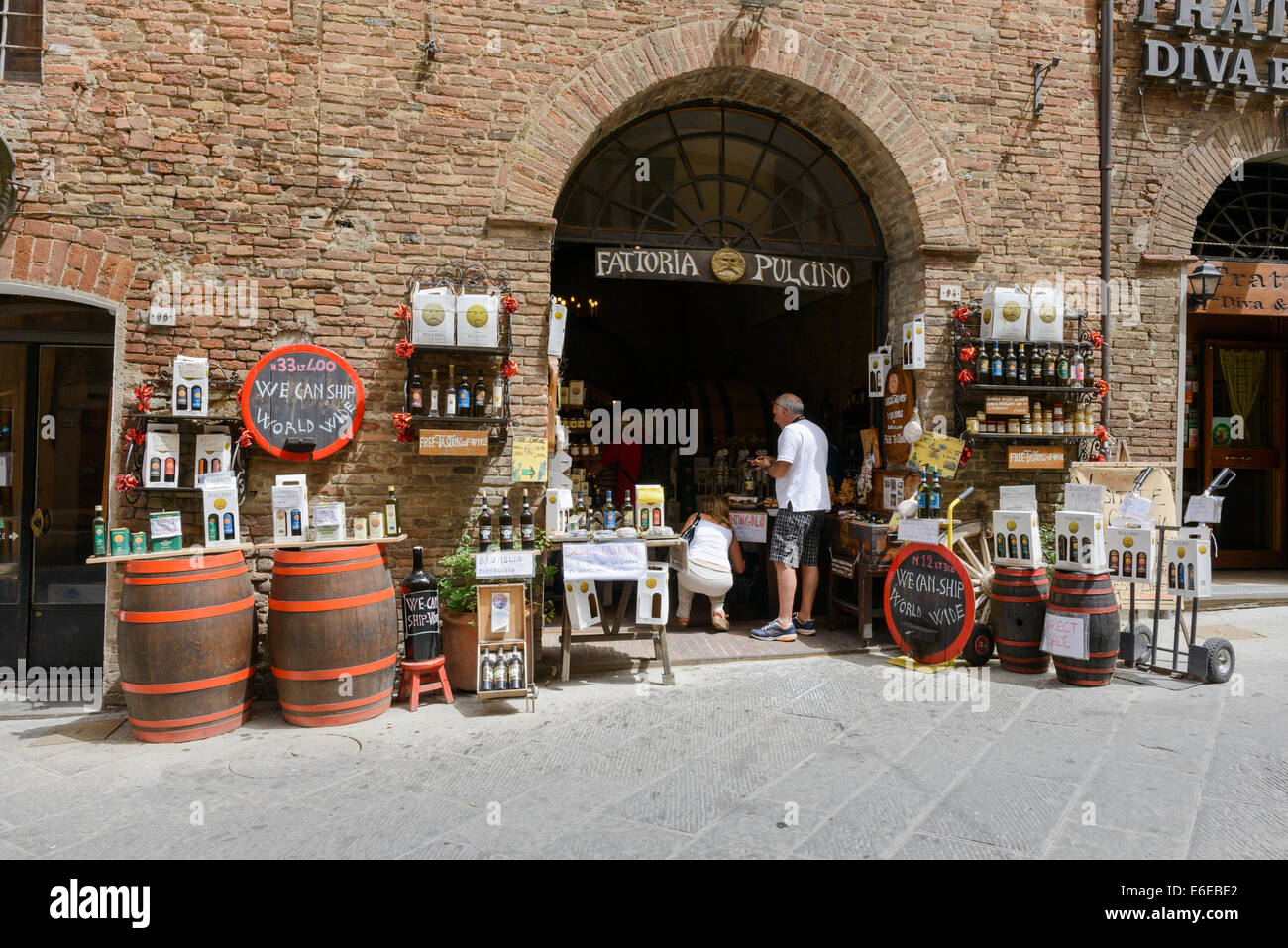 Italy Italian Fattoria Stockfotos und -bilder Kaufen - Alamy