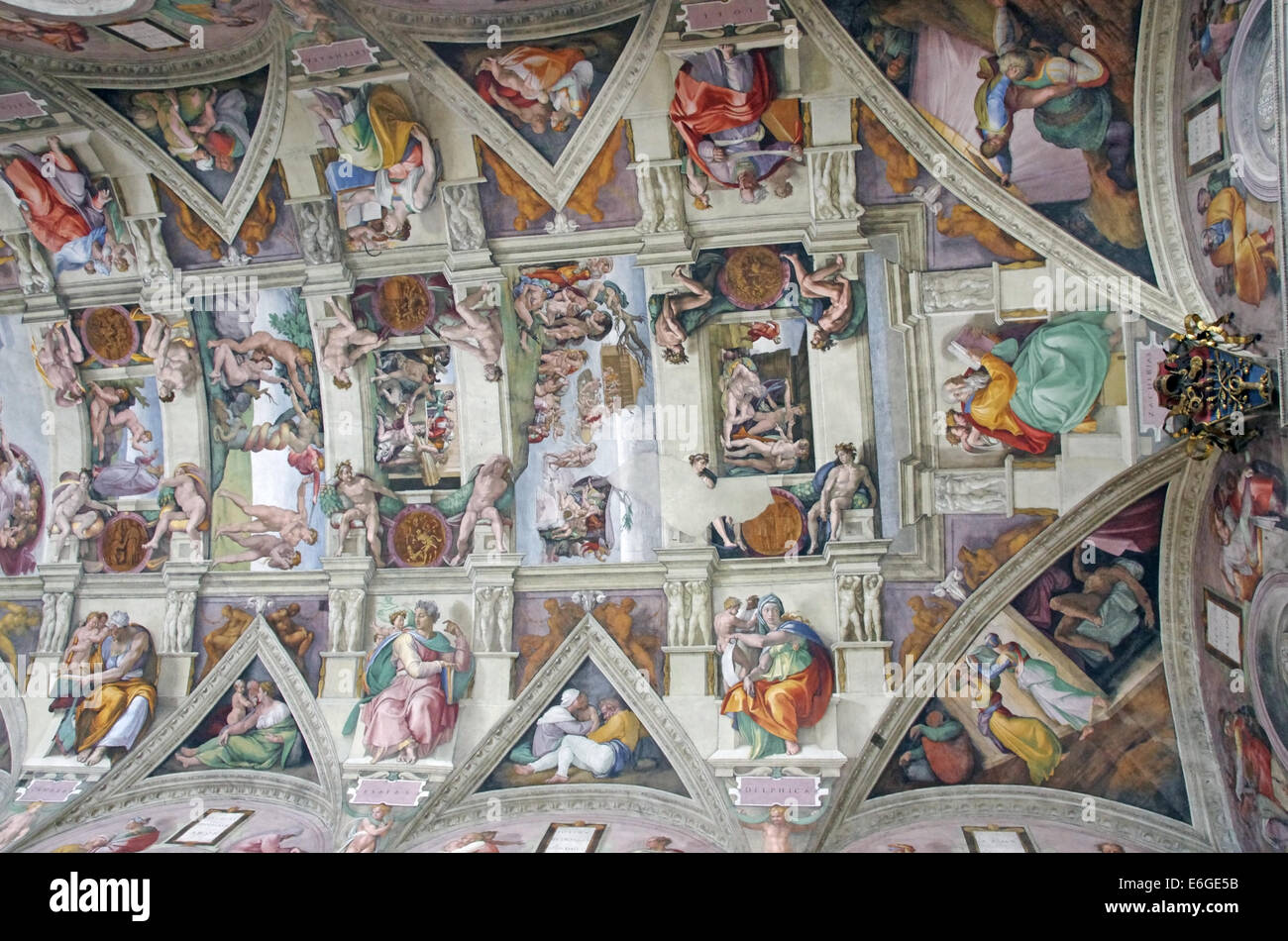 Michelangelo fresco -Fotos und -Bildmaterial in hoher Auflösung – Alamy