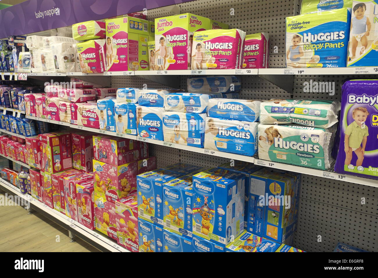Woolworths huggies store