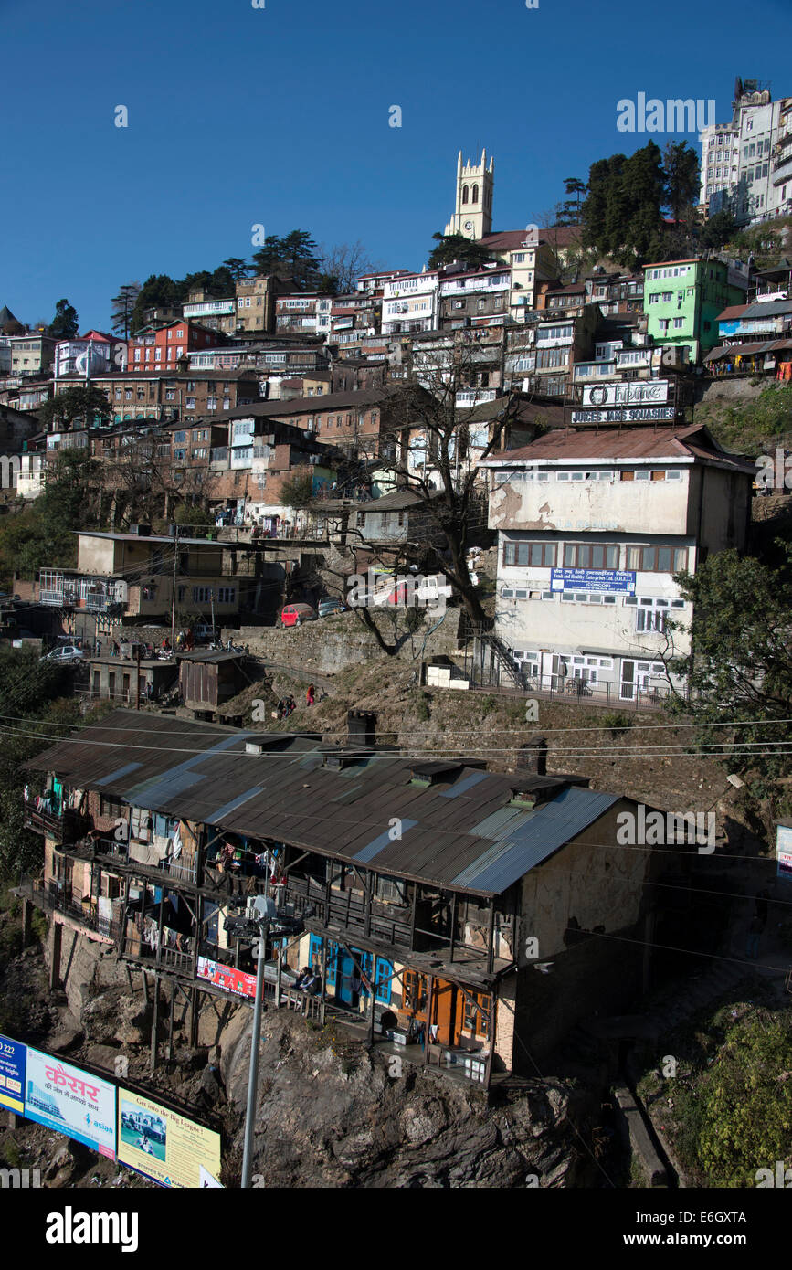 Shimla Slums Stockfotos und -bilder Kaufen - Alamy