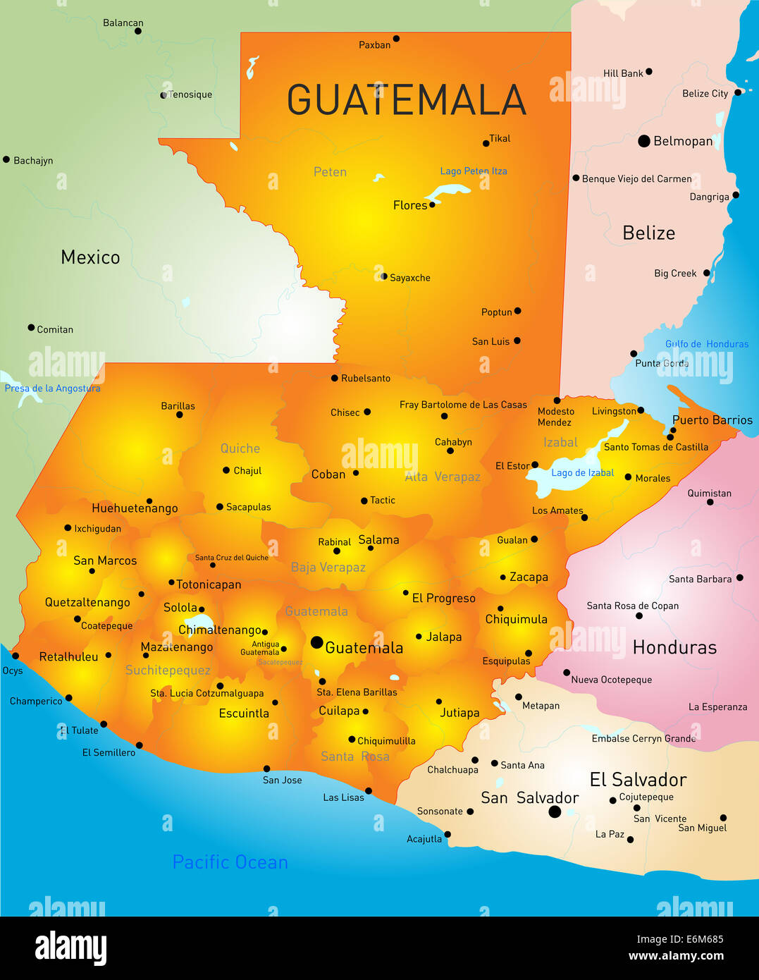 Mapa de la bandera de guatemala -Fotos und -Bildmaterial in hoher Auflösung - Seite 3 - Alamy