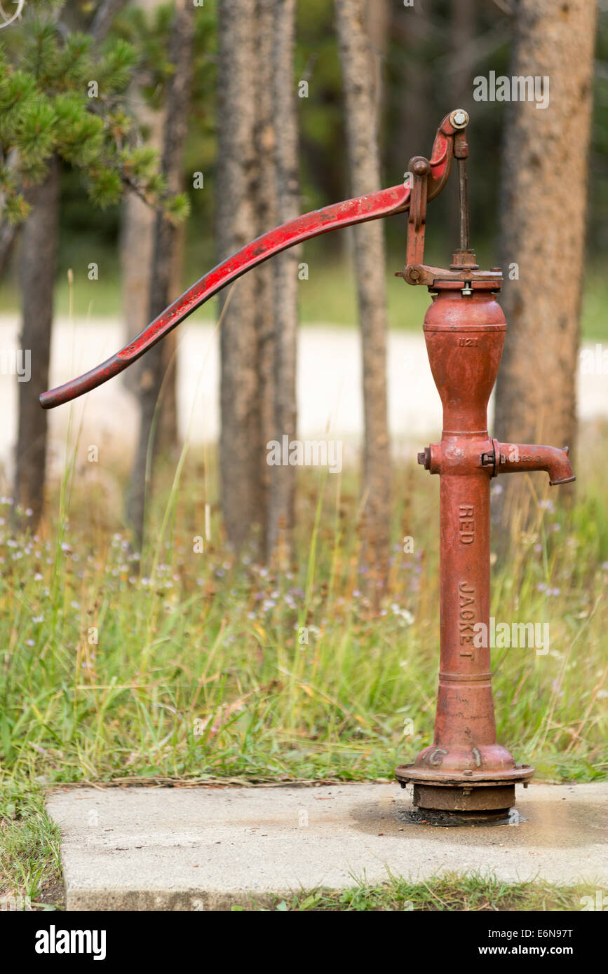 Alte Fashiioned Wasser Pumpe, Sawtooth National Forest, Idaho ...