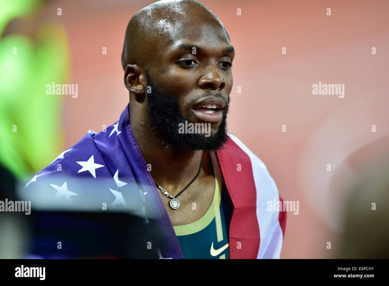 Sprinter lashawn merritt -Fotos und -Bildmaterial in hoher Auflösung ...