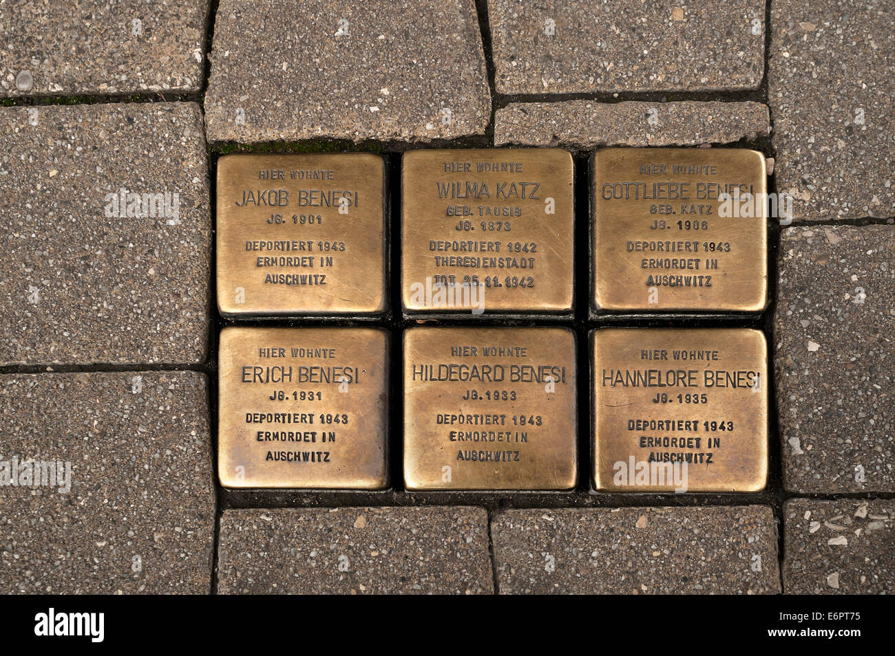 Stolpersteine bayern -Fotos und -Bildmaterial in hoher Auflösung – Alamy