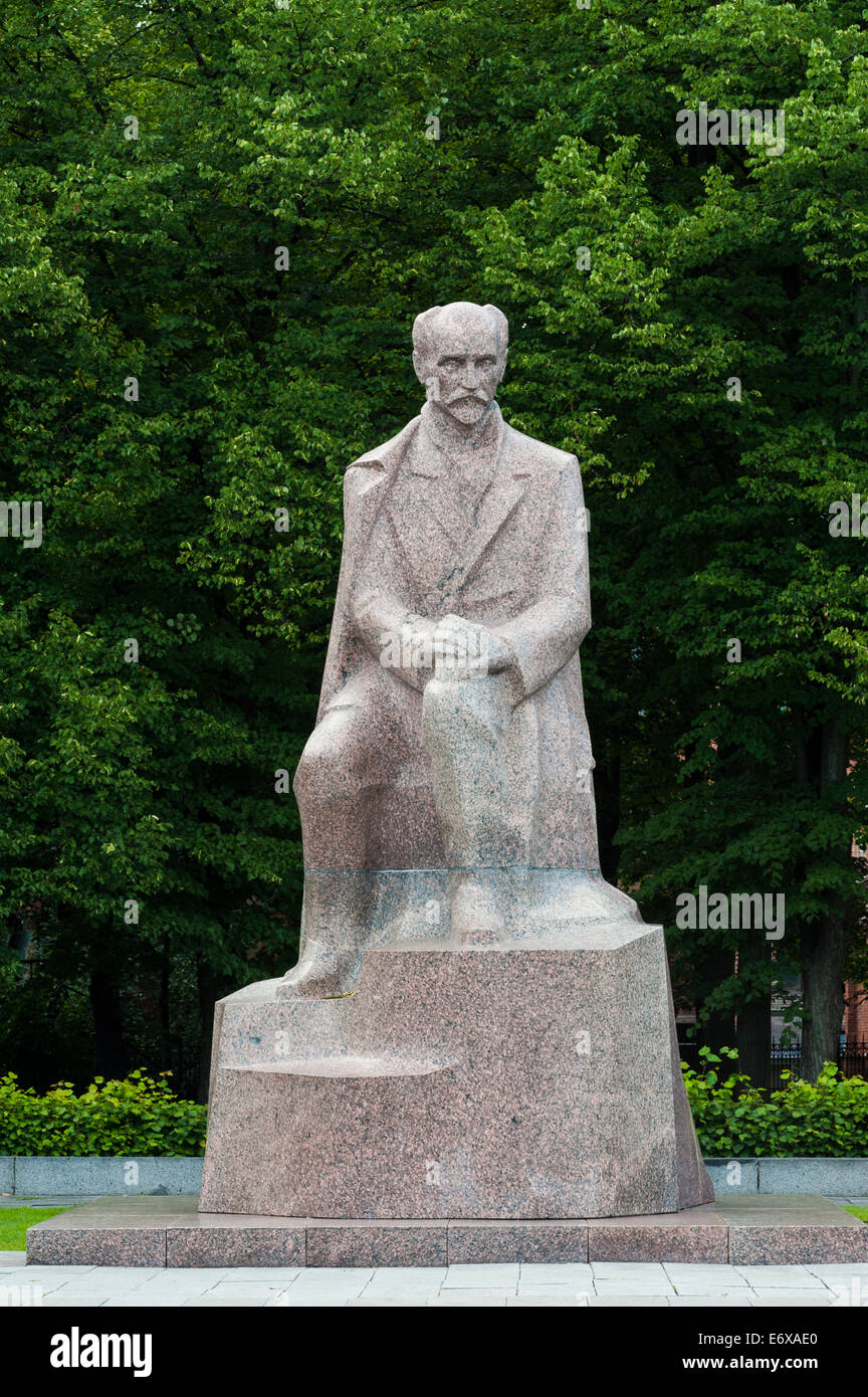 Denkmal für Janis Rainis, 1865-1929, lettischen nationalen Dichter und ...