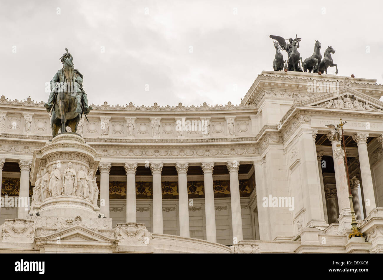 Victor emmanuel ii nationales denkmal in rom -Fotos und -Bildmaterial ...