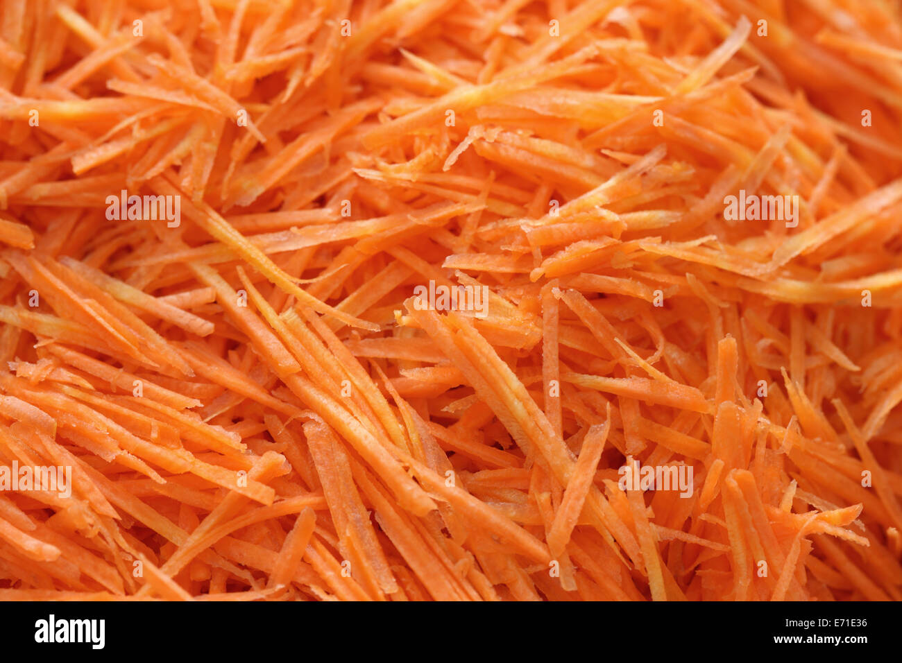 Grated carrots -Fotos und -Bildmaterial in hoher Auflösung – Alamy