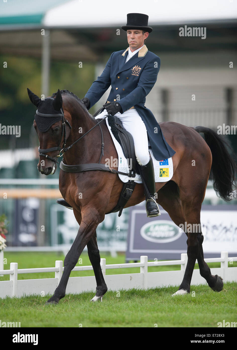 Stamford, UK. 4. September 2014. Der Land Rover Burghley Horse Trials ...