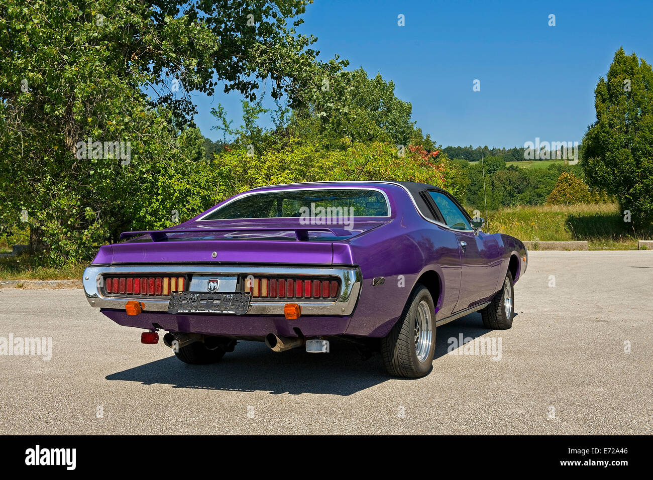 Oldtimer Dodge Charger SE, Baujahr 1974 Stockfotografie - Alamy