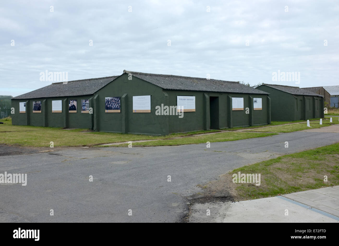 RAF Strubby, Flugfeld und WWII Lancaster Basis nun geschlossen und neu ...