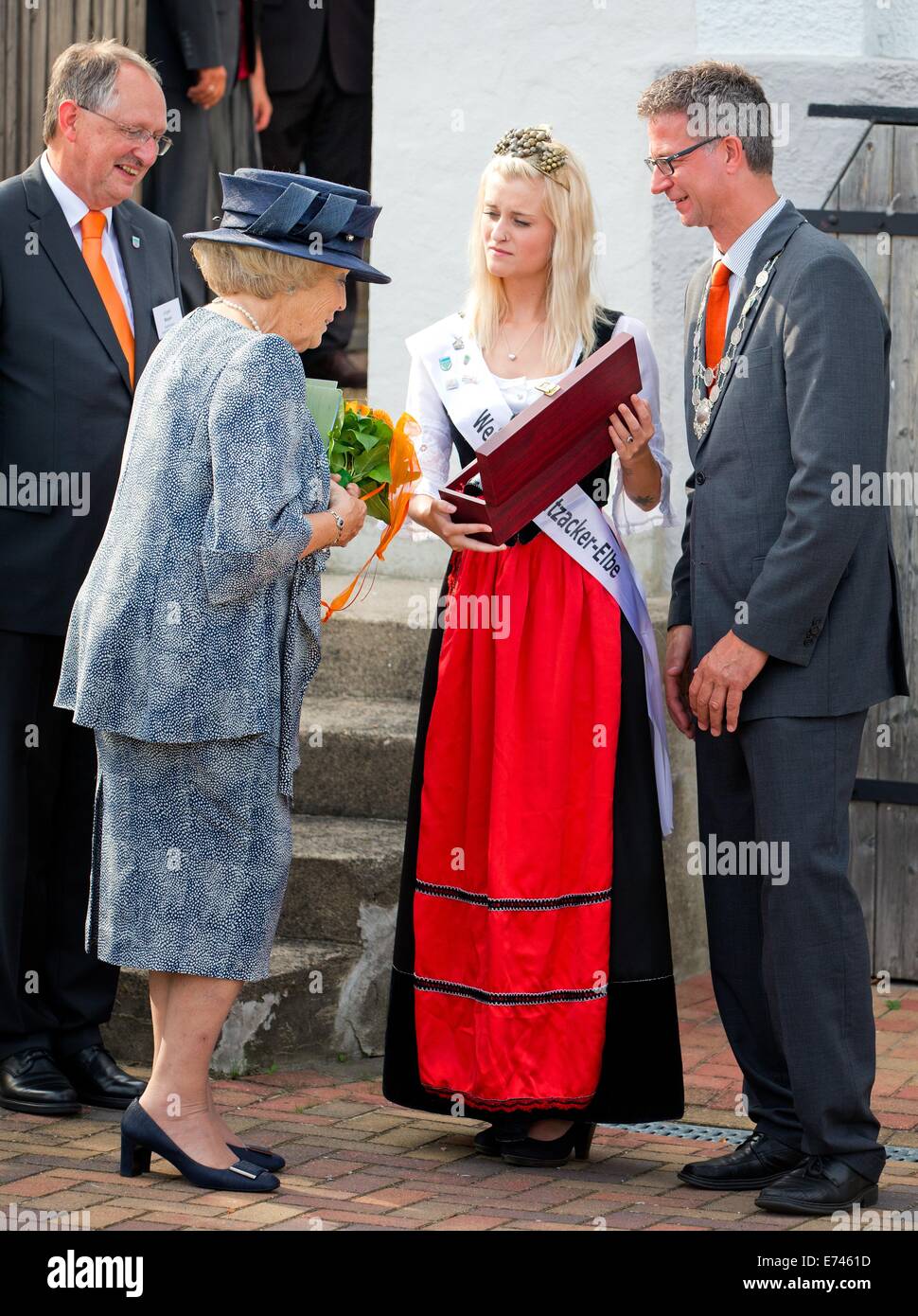 Hitzacker, Deutschland. 5. Sep, 2014. Prinzessin Beatrix der ...