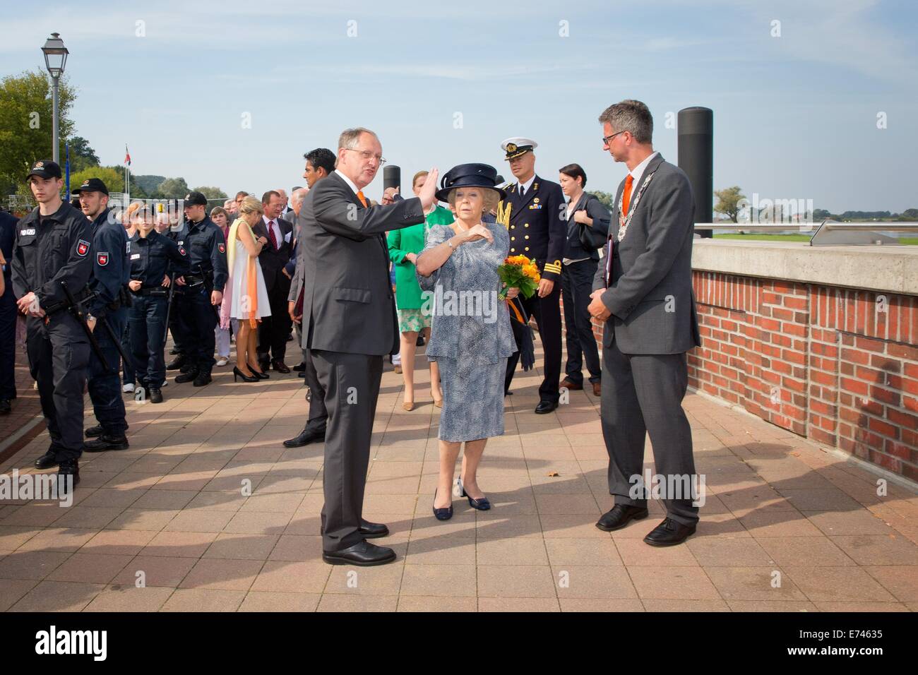Hitzacker, Deutschland. 5. Sep, 2014. Prinzessin Beatrix der ...