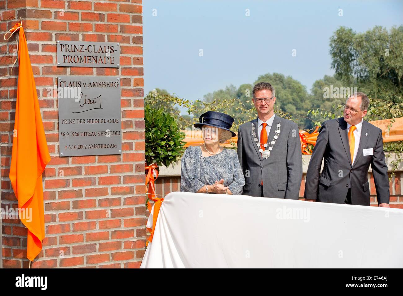 Hitzacker, Deutschland. 5. Sep, 2014. Prinzessin Beatrix der ...