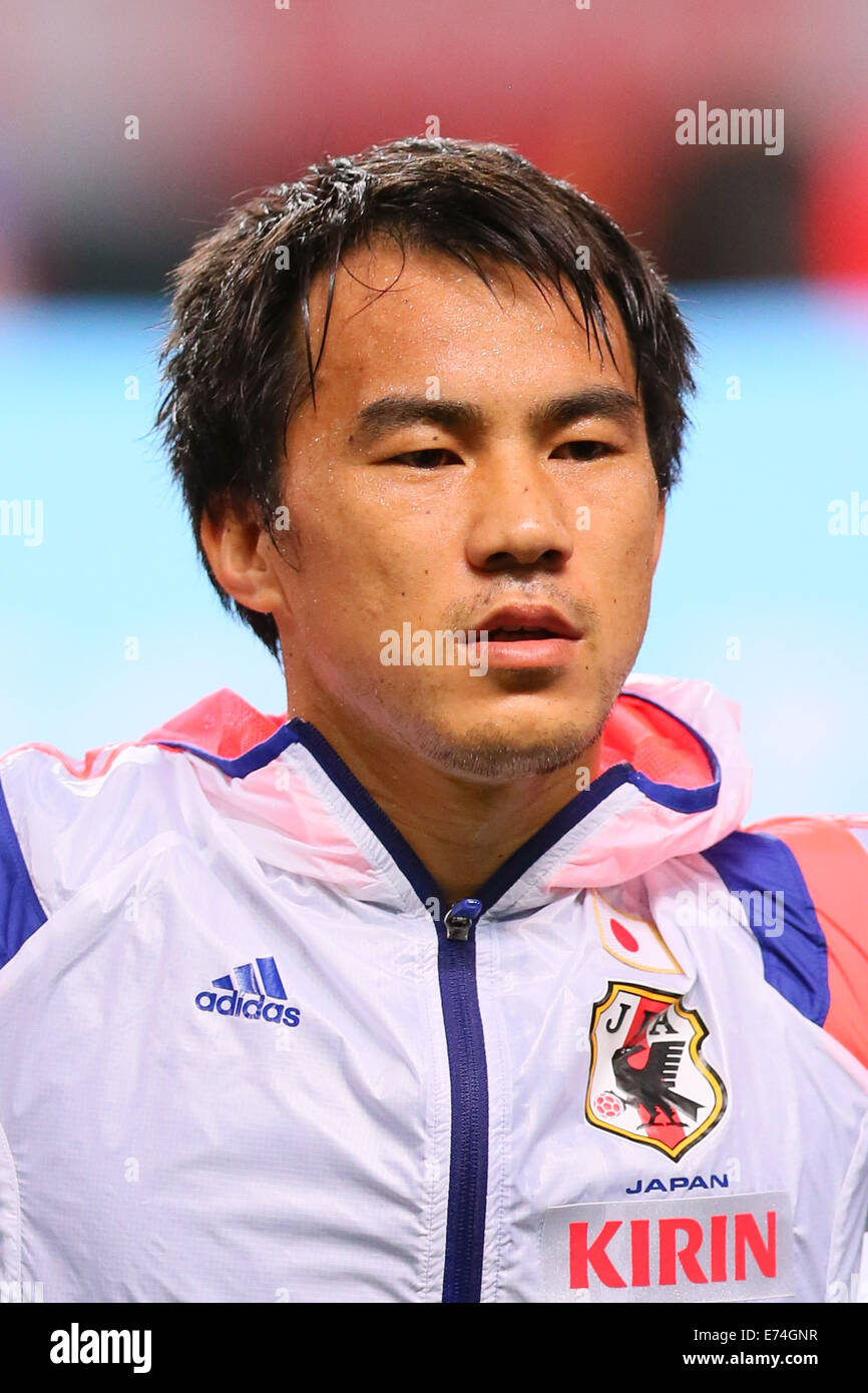 Sapporo Dome, Hokkaido, Japan. 5. Sep, 2014. Shinji Okazaki (JPN), 5 ...