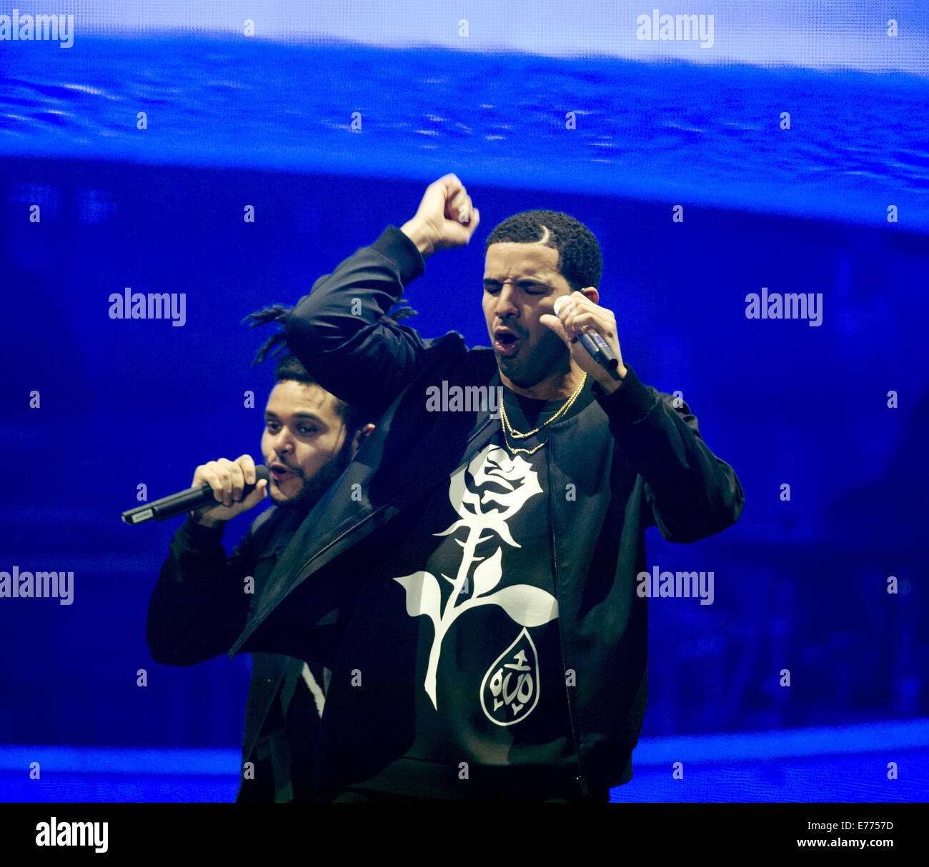 Drake, die live auf der Bühne seiner "würde Sie wie A Tour?" anlässlich ...