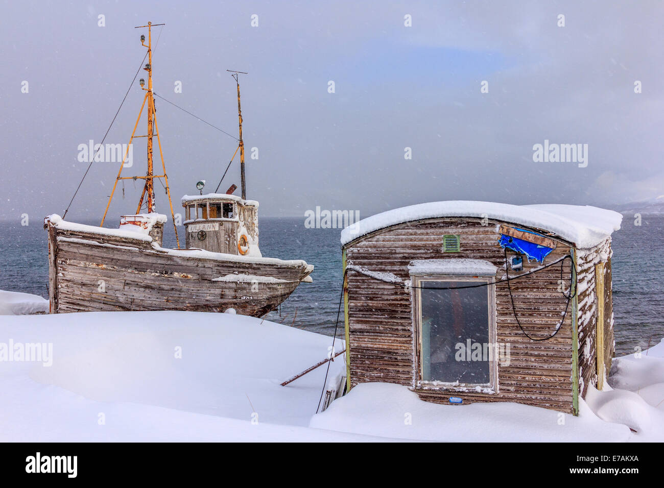 Nordisches Fischerboot Stockfotos und -bilder Kaufen - Alamy