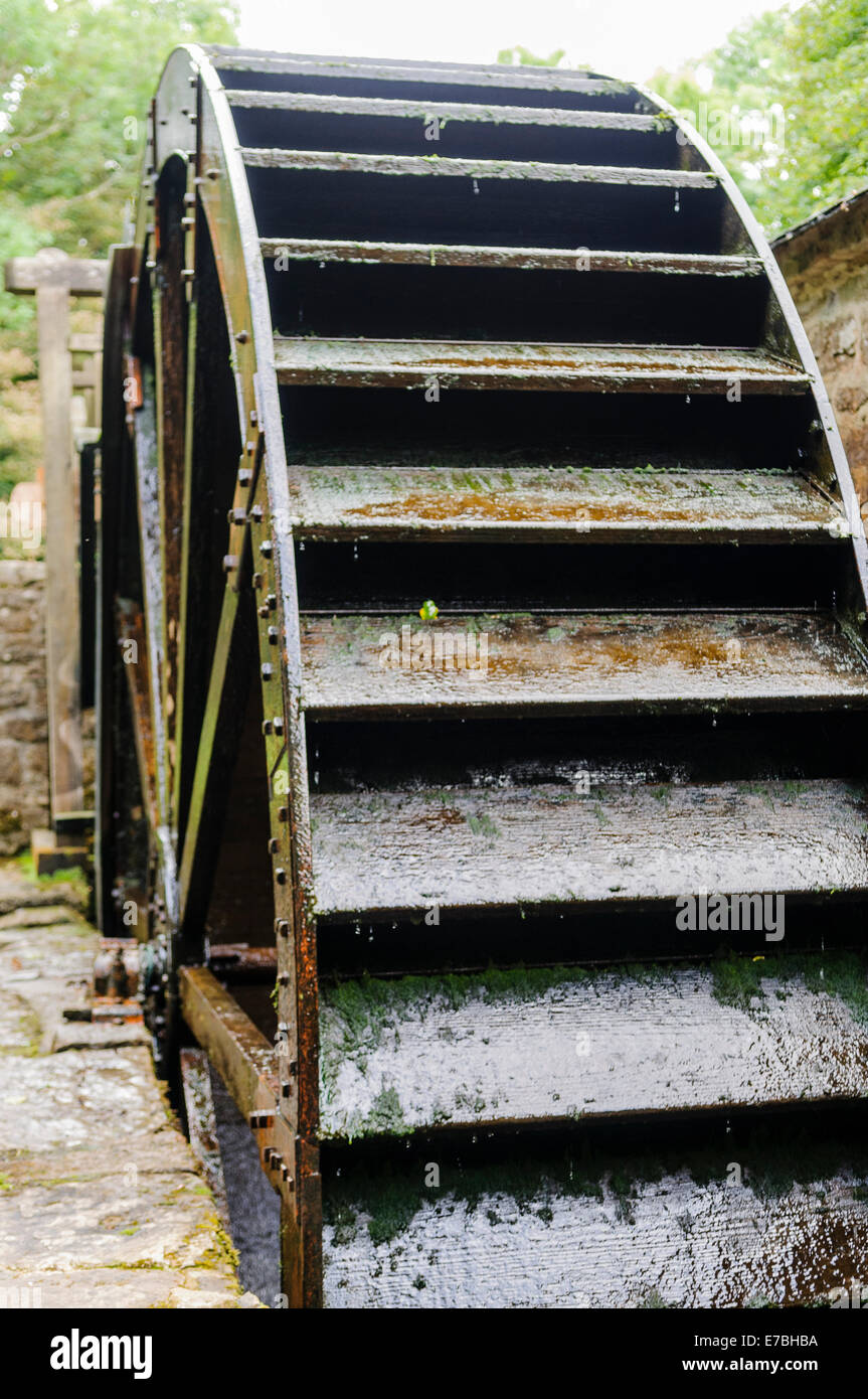 Sägewerk Wasserrad Stockfotos und -bilder Kaufen - Alamy