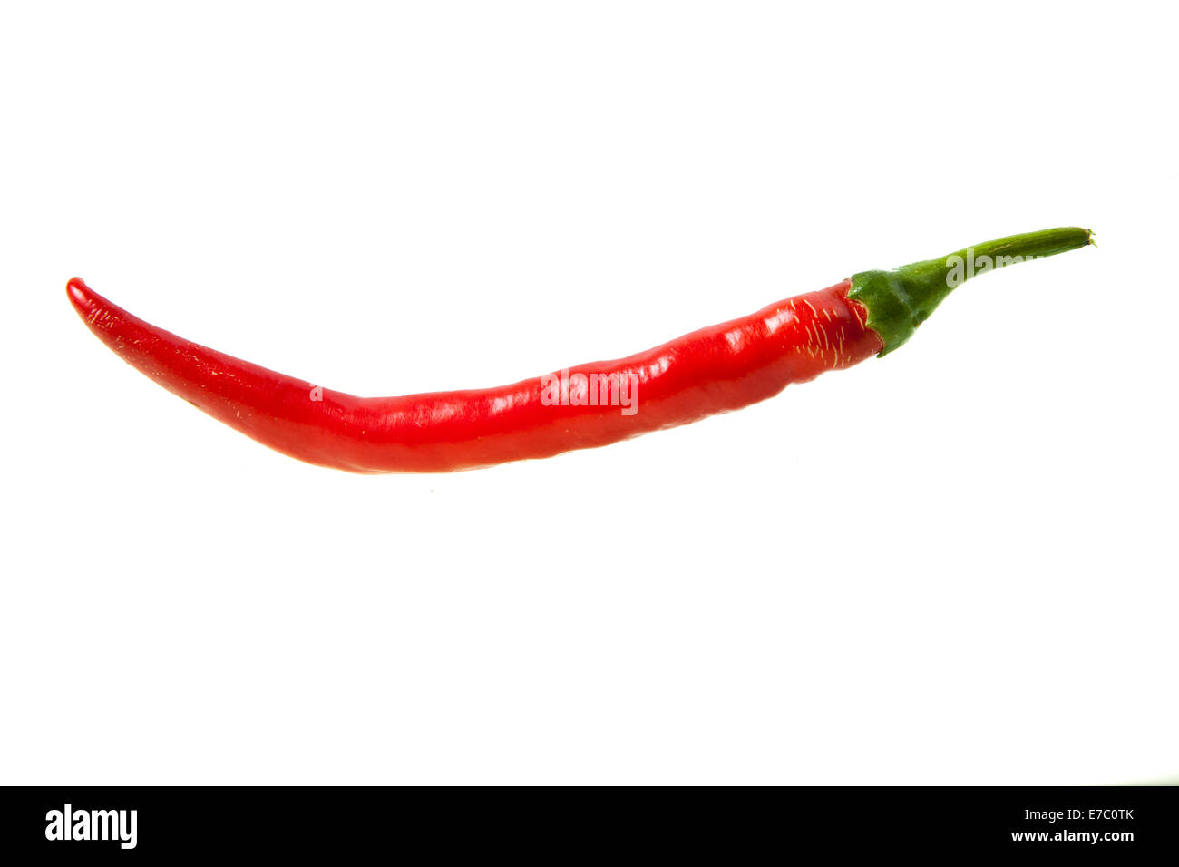 Rote chilischote isoliert -Fotos und -Bildmaterial in hoher Auflösung ...