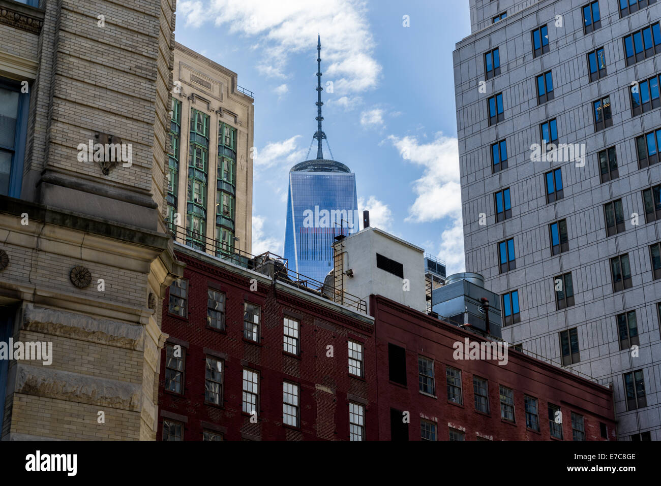 Freedom tower oder tower one world trade center -Fotos und ...