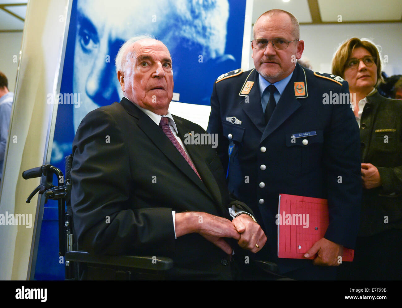 Waldsee, Deutschland. 15. Sep, 2014. Ehemaligen deutschen Bundeskanzler ...