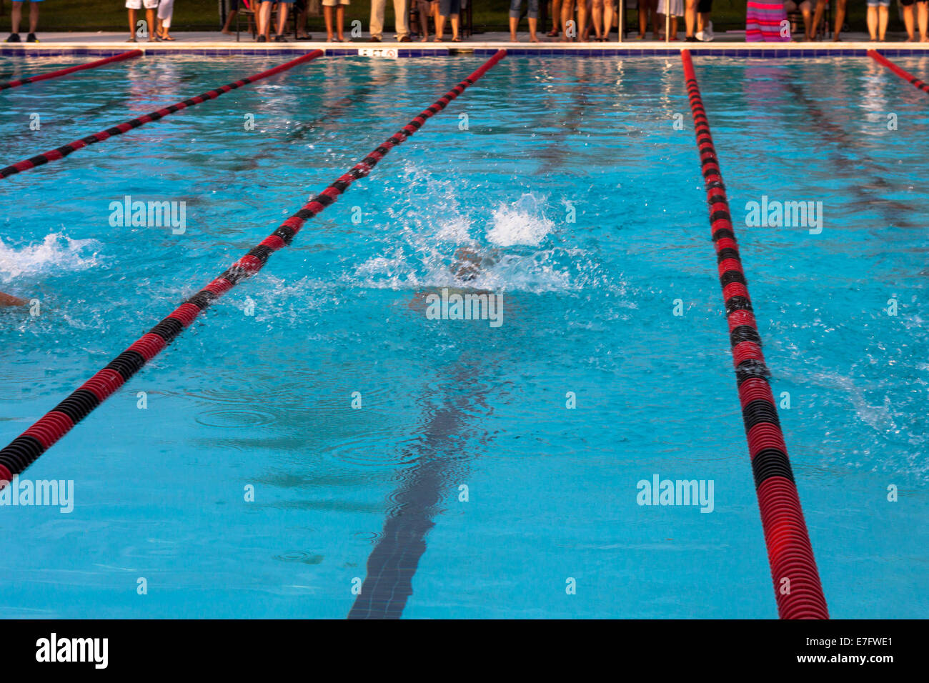 Jugend Liga Swim Meet Stockfotografie - Alamy