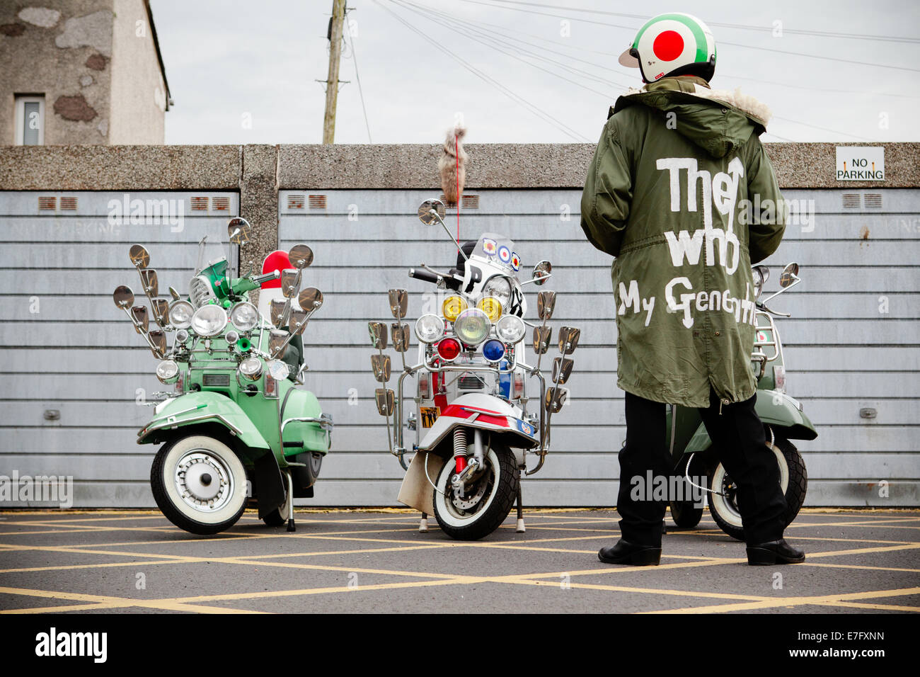 Mods Mod Parka Die Marmelade Stockfotos und -bilder Kaufen - Alamy