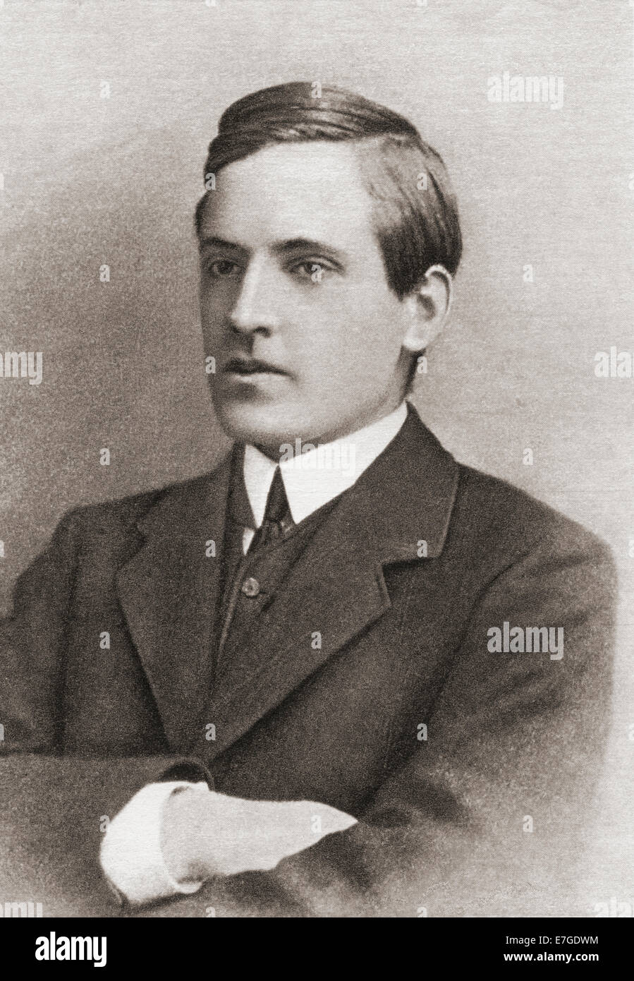 Alexander Robertson, 1882-1916. Britischer Soldat und Dichter aus dem ...