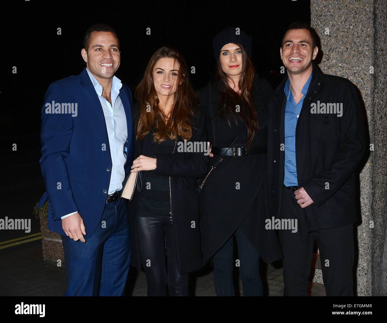 Promis kommen bei RTE Studios für "The Late Late Show" Featuring: Conor ...