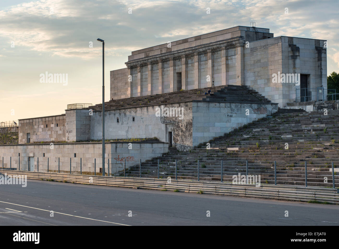 Zeppelin-Tribüne, Reste, Zeppelinfeld, Reichsparteitagsgelände ...