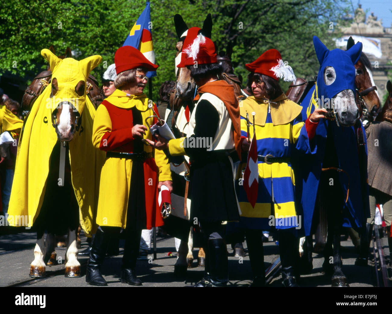 Sechseläuten, Zürich, Schweiz Stockfotografie - Alamy