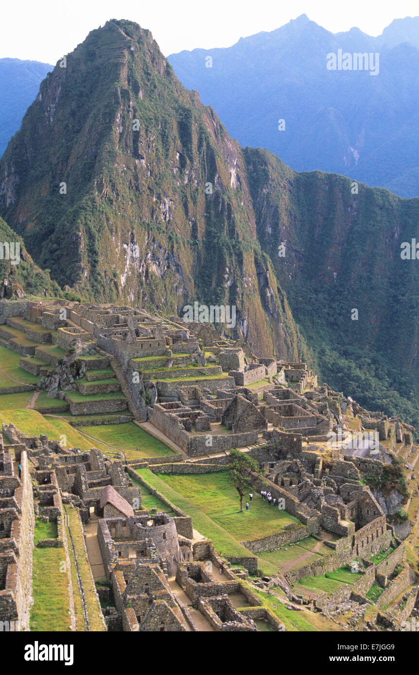 Antike, Machu Picchu, Anden, Peru, Inka-Stadt Stockfotografie - Alamy